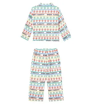 BOBO CHOSES Colorful Printed Pajama Set