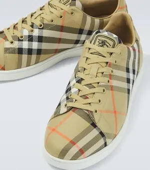 Burberry Set Check Sneakers