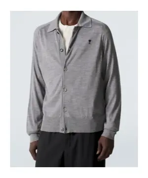 AMI Paris Wool Cardigan