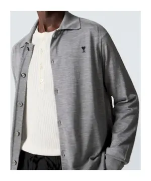 AMI Paris Wool Cardigan