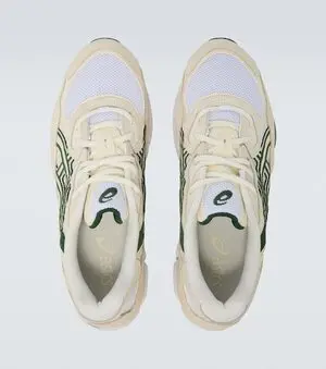 Asics Gel-nyc Suede-trimmed Sneakers