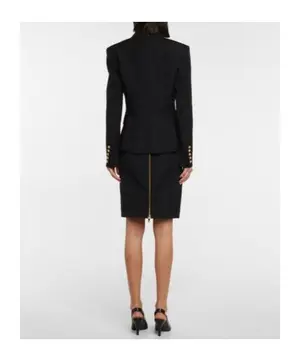 Balmain Double-breasted Wool Blazer