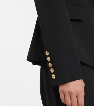 Balmain Double-breasted Wool Blazer