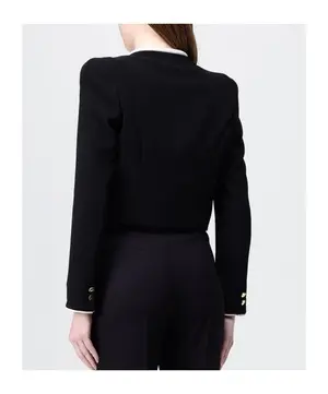 Elisabetta Franchi 3d Piping-detail Jacket