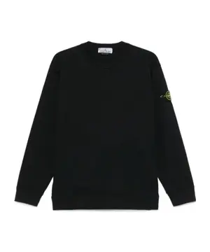 Stone Island Compass Badge Hoodie - Navy