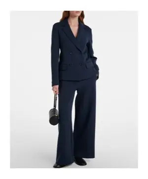 Max Mara Badia Double-breasted Cotton-blend Blazer