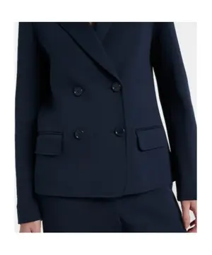 Max Mara Badia Double-breasted Cotton-blend Blazer