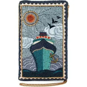 MARY FRANCES ACCESSORIES Mary Frances Accessories On Board Crossbody Phone Bag