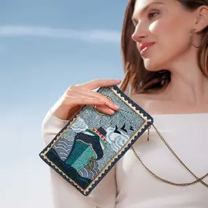 MARY FRANCES ACCESSORIES On Board Crossbody Phone Bag