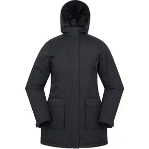 Mountain Warehouse Ranger Water Resistant Padded Parka - Black