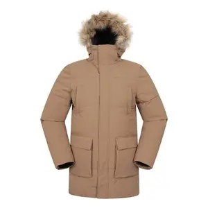 Mountain Warehouse Fern Water-resistant Padded Parka - Tan