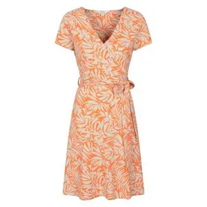 Mountain Warehouse Santorini Patterned Jersey Uv Protection Dress - Orange