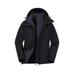 Mountain Warehouse Thunderstorm Ii 3-in-1 Waterproof Jacket - Black