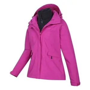 Mountain Warehouse Thunderstorm Ii 3-in-1 Waterproof Jacket - Bright Pink