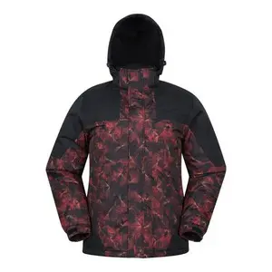 Mountain Warehouse Shadow Ii Printed Ski Jacket Bright Orange