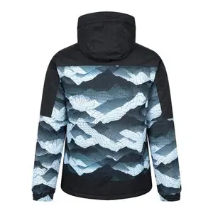 Mountain Warehouse Shadow Ii Printed Ski Jacket - Light Grey