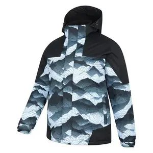 Mountain Warehouse Shadow Ii Printed Ski Jacket - Light Grey