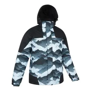 Mountain Warehouse Shadow Ii Printed Ski Jacket - Light Grey