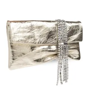 JIMMY CHOO Vintage Metallic Clutch Bag