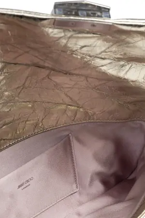 JIMMY CHOO Vintage Metallic Clutch Bag