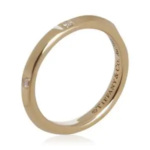 Tiffany & Co. Yellow Gold Diamond True Band