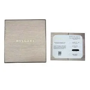 BVLGARI B.zero1 Rose Gold Ceramic Chain Necklace