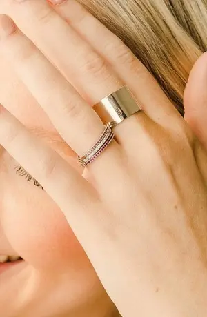 MADE BY MARY Birthstone Stacking Ring