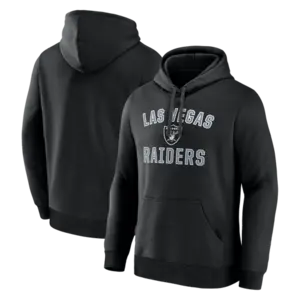 LOGO ATHLETIC Las Vegas Raiders Arch Victory Hoodie - Black