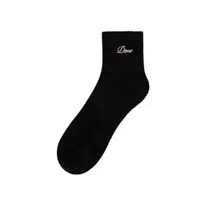 DIME Two Pack Ankle Socks - Black