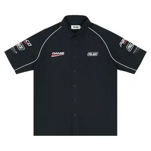 PALACE Danke Work Shirt 'navy - Blue