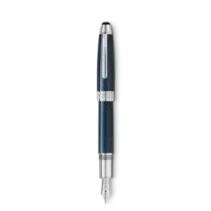 Montblanc Meisterstück Solitaire Hour Legrand Fountain Pen - Blue
