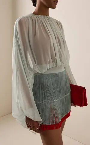 FRANCESCA MIRANDA Aire Silk Top