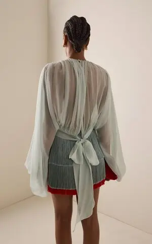 FRANCESCA MIRANDA Aire Silk Top