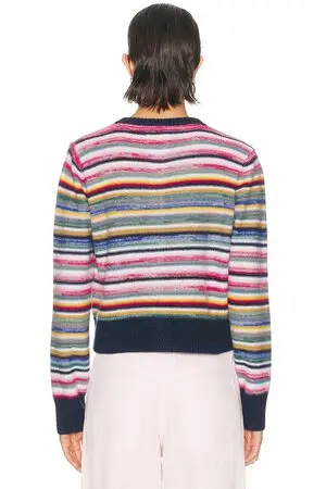 Suzie Kondi Kadira Cardigan In Navy,pink