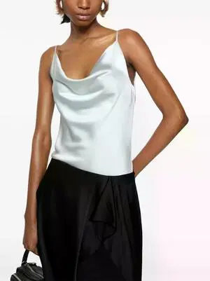 Acne Studios Shiny Satin Tank Top