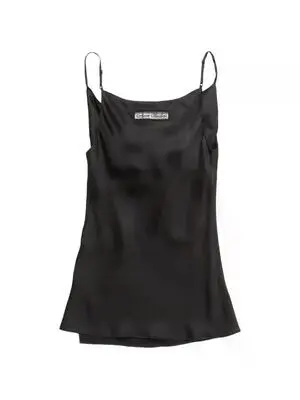 Acne Studios Shiny Satin Tank Top
