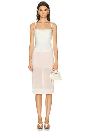 Staud Evangeline Silk Top