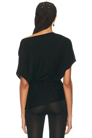 EAVES Jaidyn Knit Asymmetrical Top