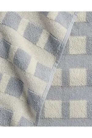 PARACHUTE Capri Check Beach Towel - Sky