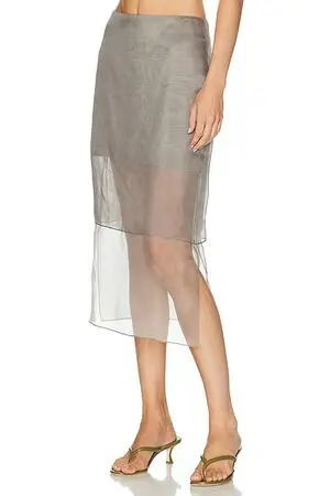 Brandon Maxwell Brett Pencil Skirt
