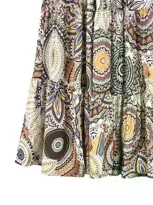 Alexis Nara Tiered Maxi Skirt