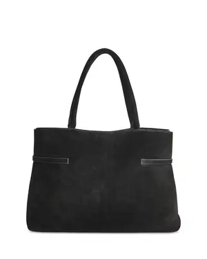 Whistles Noelle Suede Buckle Tote