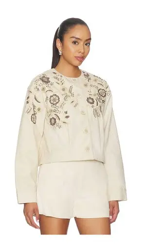 Veronica Beard Emeren Jacket In Ivory