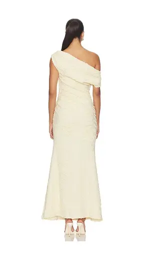 CURAAE BY ELLIATT One Shoulder Maxi Dress