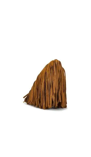 GIA BORGHINI Amelia Fringe Heel In Tan