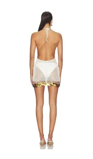 Superdown Elaranna Crochet Mini Dress