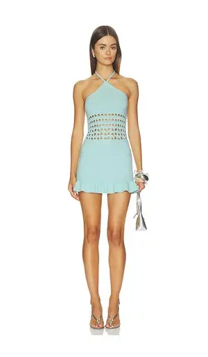 Tularosa Cathie Pointelle Mini Dress