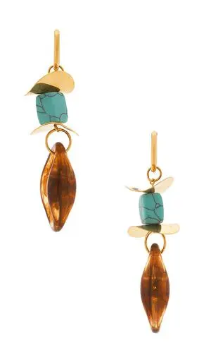 PETIT MOMENTS Acrylic Link Drop Earrings