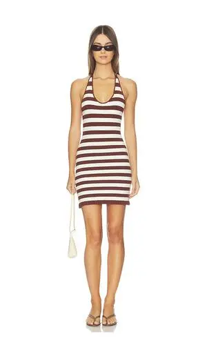 LOVERS AND FRIENDS Ottoline Stripe Mini Dress