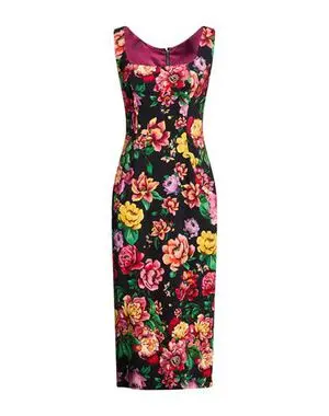 Dolce & Gabbana Midi Dress Size Viscose, Elastane